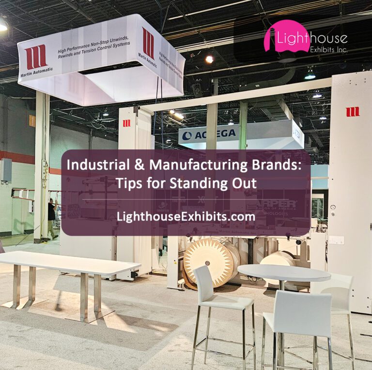 Booth Designs for Industrial and Manufacturing Brands: Tips for ...